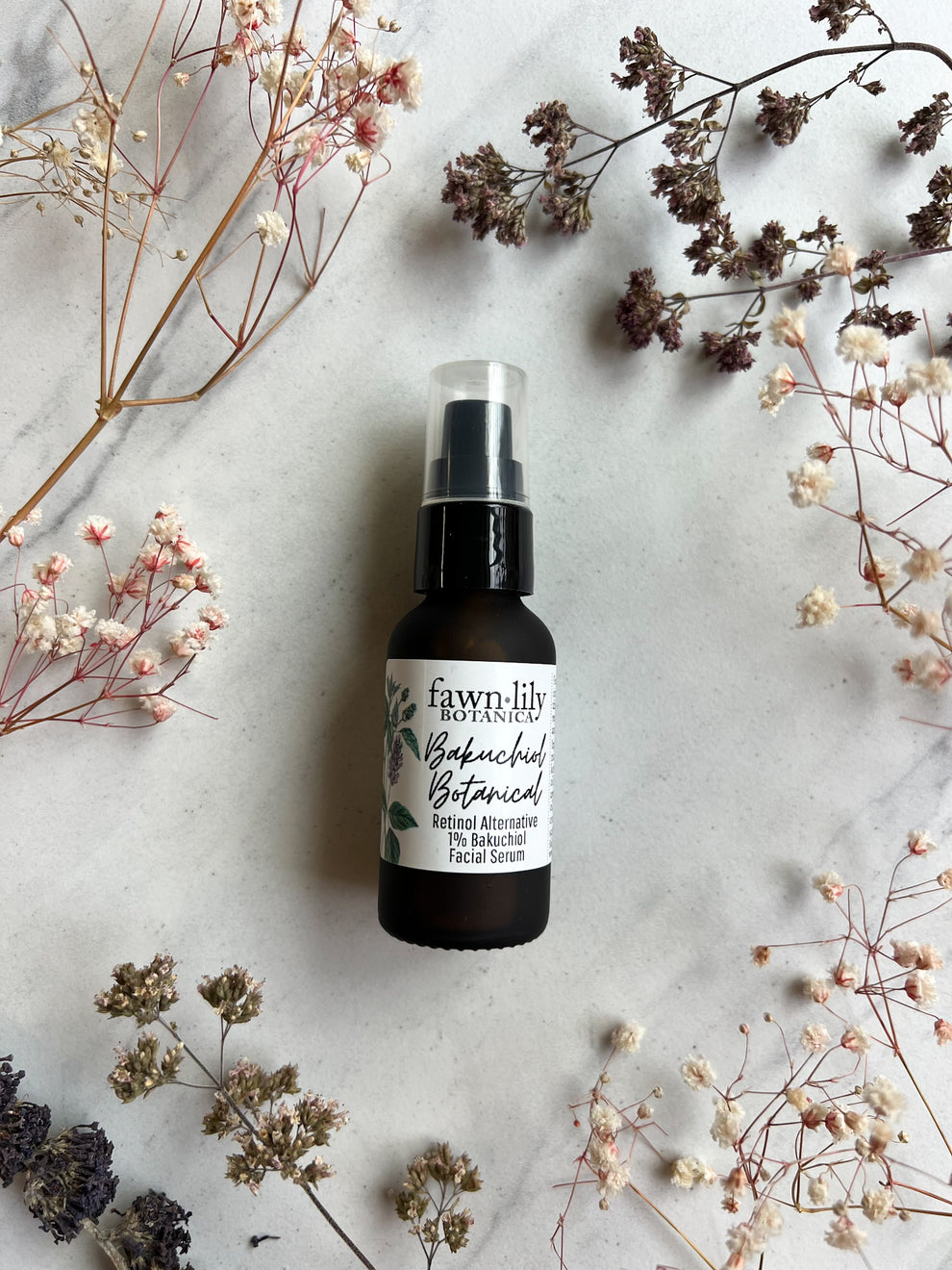 Bakuchiol Botanical Facial Serum | Fawn Lily Botanica